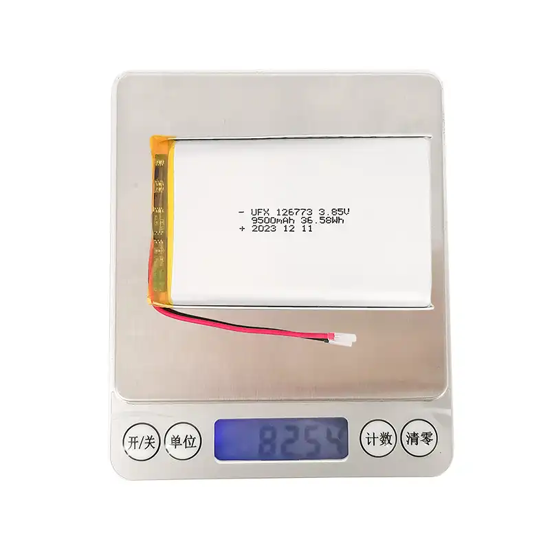 126773 3.85V 9500mAh High Capacity Li-ion Battery