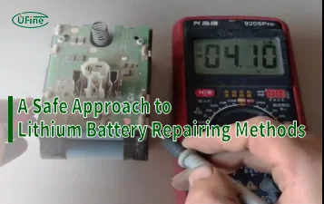 A Safe Approach to Lithium Battery Repairing Methods