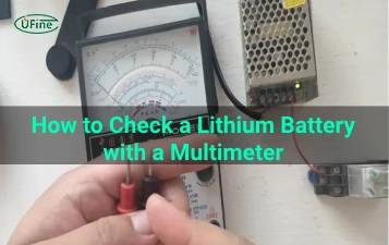 How to Test a Lithium Battery with a Multimeter (3.7 V/12 V)