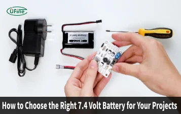 How to Choose the Right 7.4 Volt Battery for Your Projects