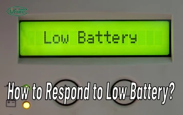 [Simple Guide] How to Respond to Low Battery?