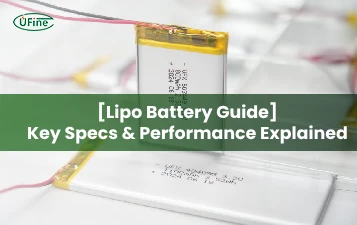 3.7V 500mAh LiPo Battery Ufine 802035 - Compact & Reliable