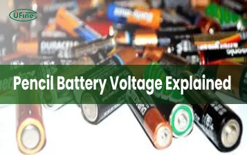 Pencil Battery Voltage Explained