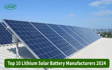 Top 10 Lithium Solar Battery Manufacturers 2024
