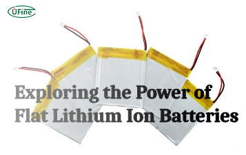 Exploring the Power of Flat Lithium Ion Batteries